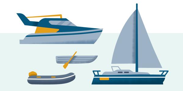 Alle Schiffs- & Bootstypen in einer übersichtlichen Liste